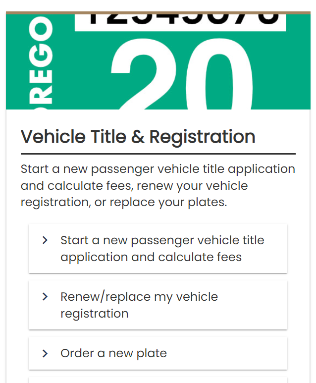 Oregon custom plate search – Matt's Homepage