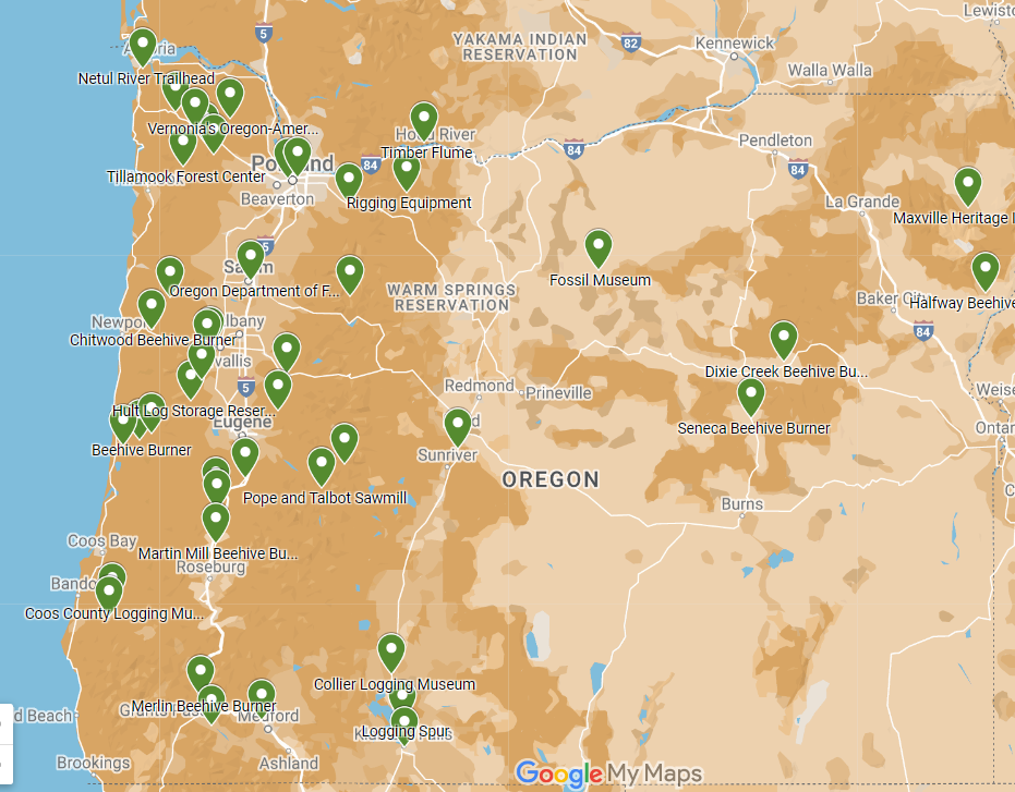 Ghosts of Oregon’s Logging industry – Matt's Homepage