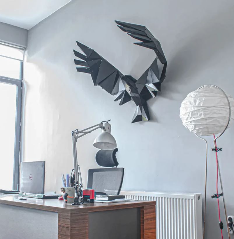 Real life Polygon art – in metal – Matt's Homepage