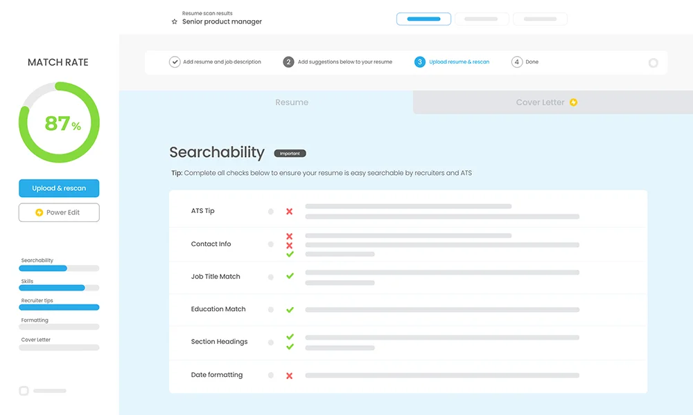 Optimizing your resume – Matt's Homepage