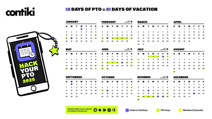 Maximizing your PTO time off in 2025 – Matt's Homepage