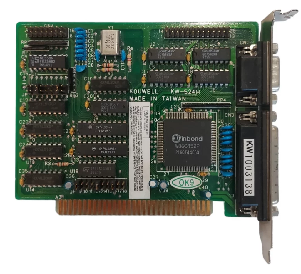 Old school serial/parallel ports – Matt's Homepage